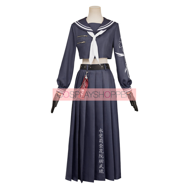 Final Fantasy VII: Ever Crisis Aerith Gainsborough High School Uniform ...