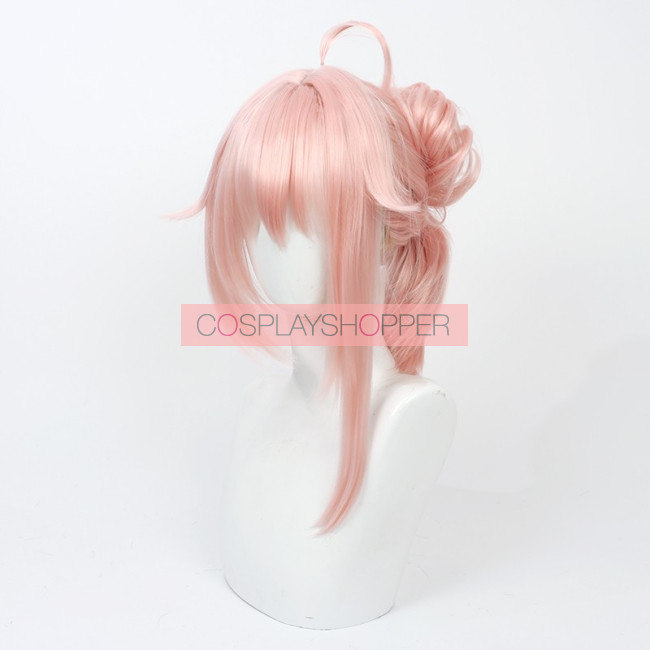 Pink 40cm Blue Archive Yutori Natsu Cosplay Wig for Sale