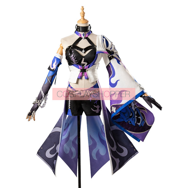 Honkai: Star Rail Acheron Suit Cosplay Costume for Sale