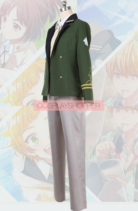 On Air! Kanmuri Ranma Freshman School Uniform Cosplay Costume for Sale