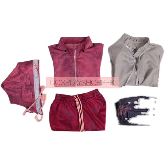 Dead by Daylight Feng Min Pink Suit Cosplay Costume for Sale