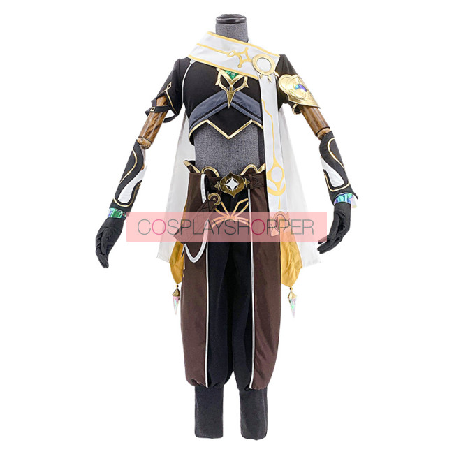 Genshin Impact Traveler Male Cosplay Costume for Sale