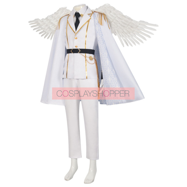 Blue Lock Yoichi Isagi Angel Cosplay Costume for Sale