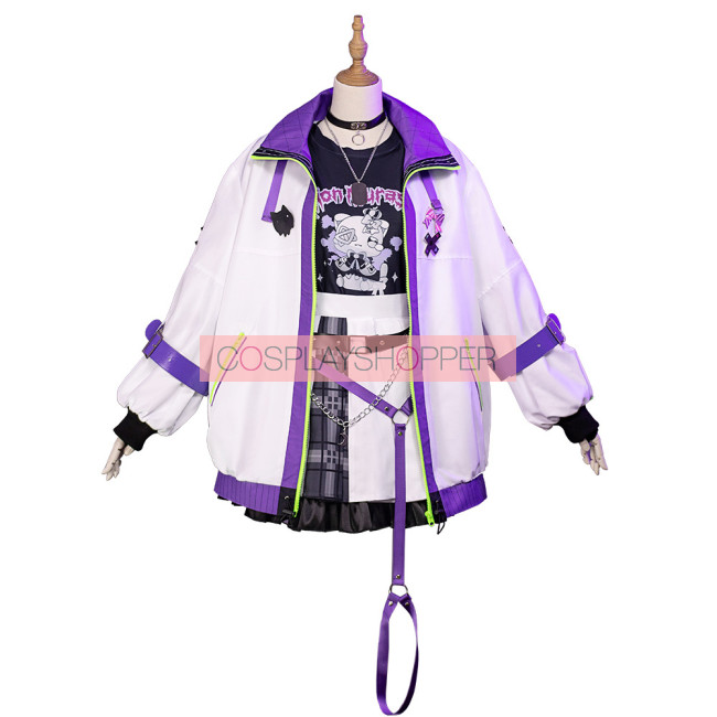 Virtual YouTuber Murasaki Shion Suit Cosplay Costume for Sale